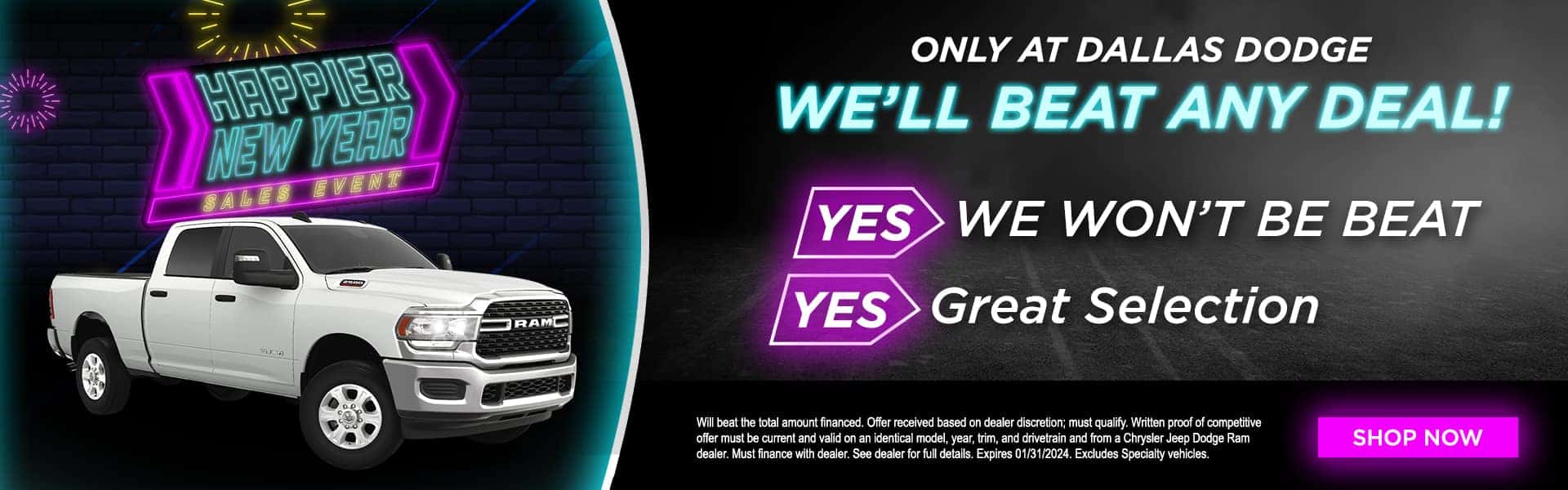 Dodge Chrysler Jeep Ram Dealership Dallas TX | Dallas Dodge